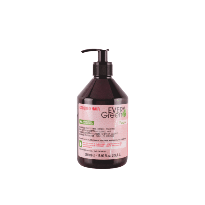 Every Green Colored Hair Shampoo 500ml - Online Hairproducts