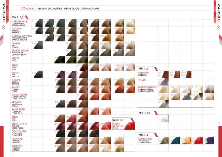 Inebrya Color Haarverf 100ml - Online Hairproducts